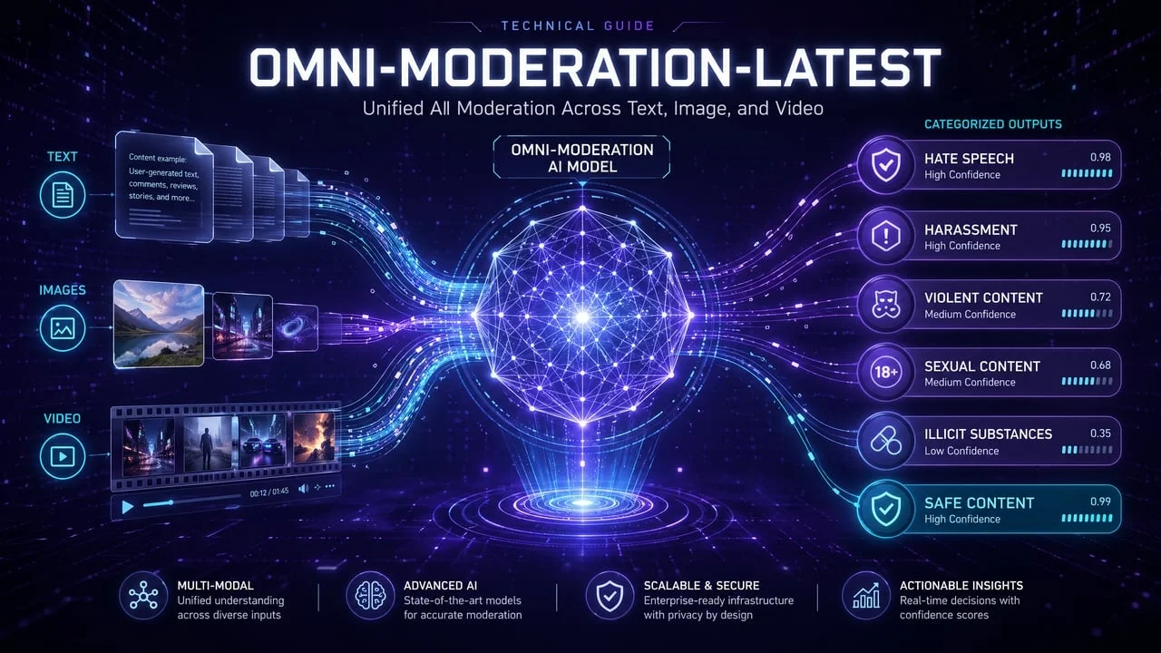 omni-moderation-latest: OpenAI Moderation API Guide